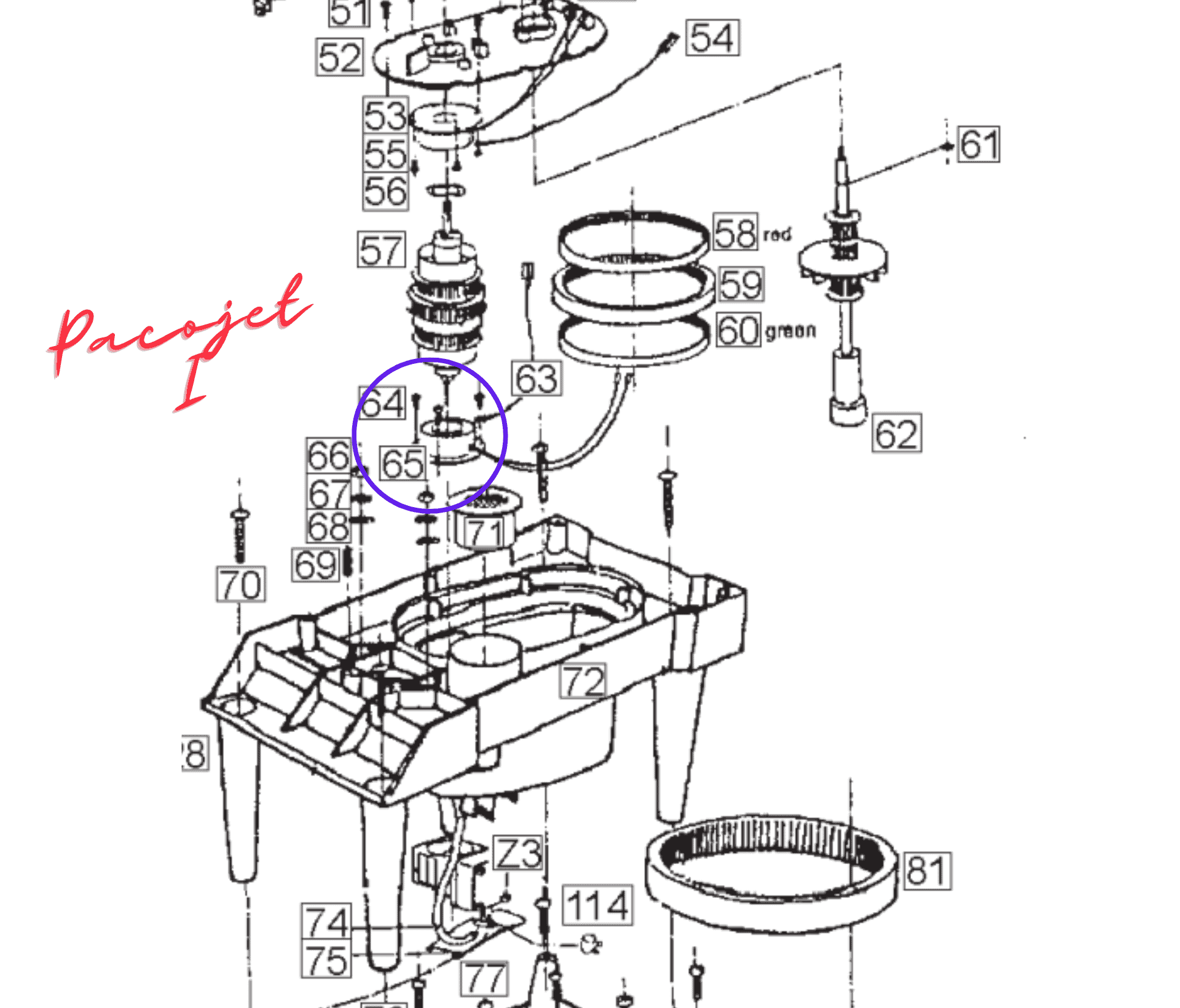 Magnete pacojet | Forniture Alberghiere Shop